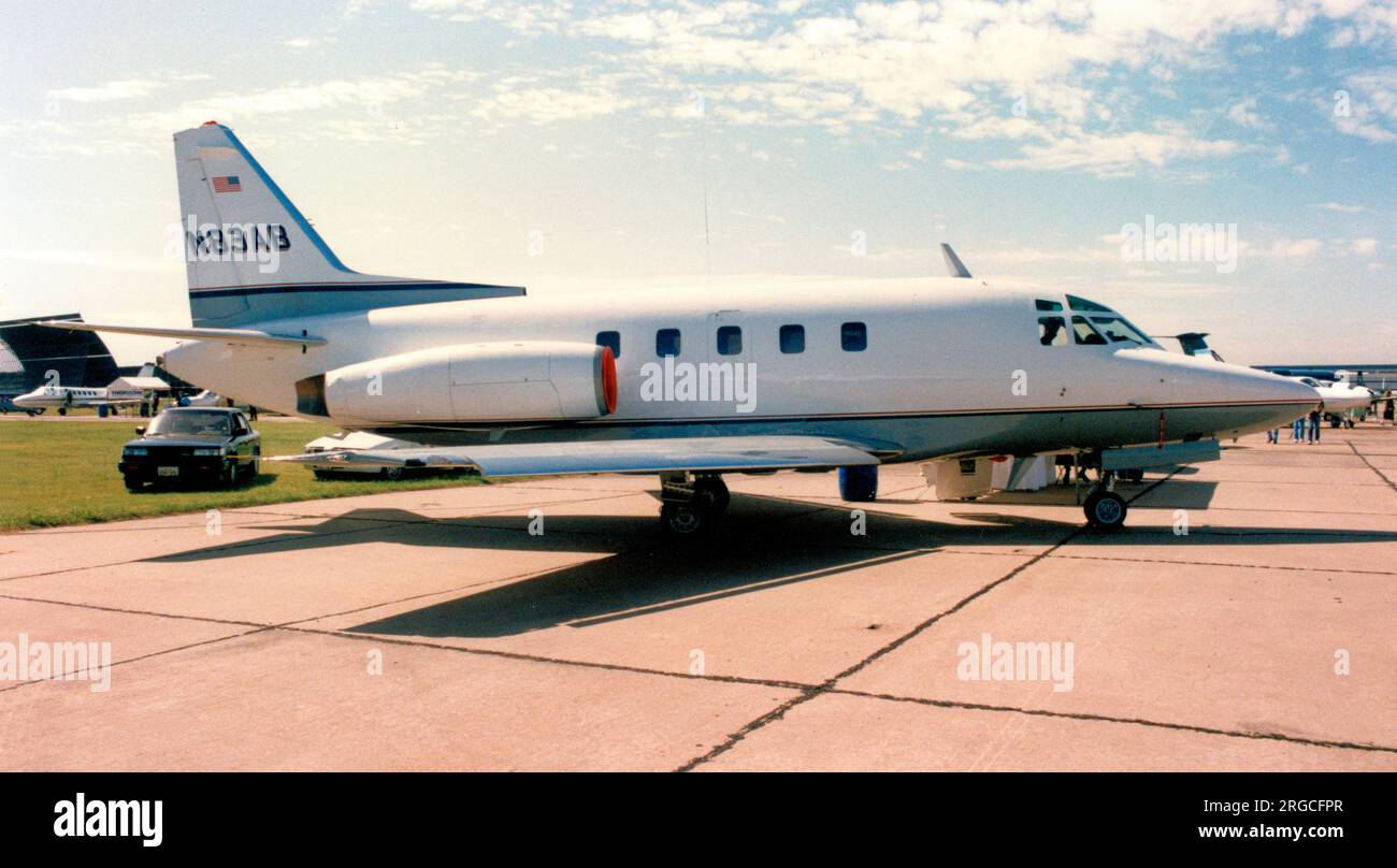 North American NA-265-75A Sabreliner N83AB (msn 380-59 Stock Photo - Alamy