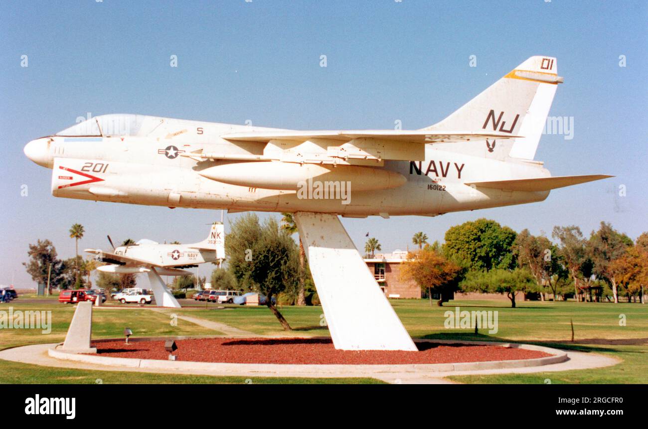 Ling Temco Vought A-7C-3-CV Corsair II 156763 (MSN E30), painted as an ...