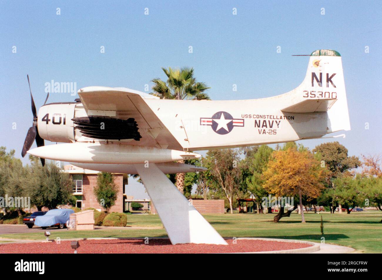 Douglas A-1H Skyraider 137602 (msn 10678), painted as 135300 Stock ...