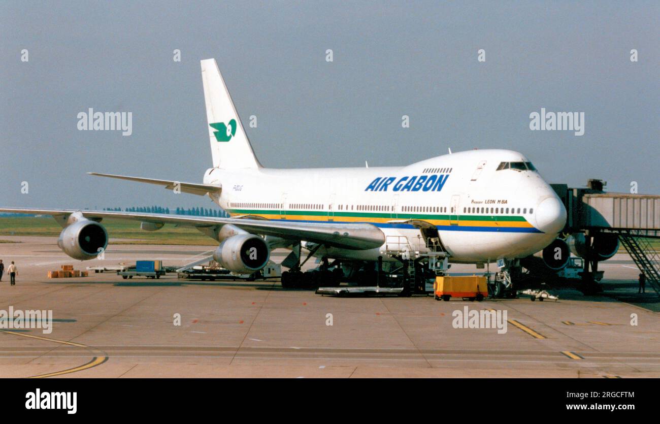 Boeing 747-2Q2BM F-ODJG 'President Leon Mba' (msn 21468, line number ...