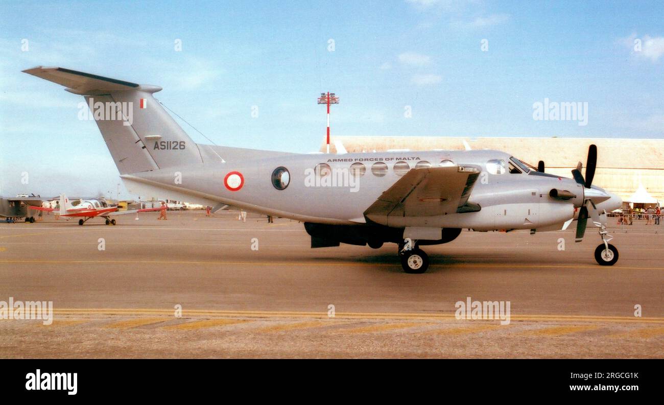Armed Forces of Malta Air Wing - Beech B200 Super King Air AS1126 (msn ...
