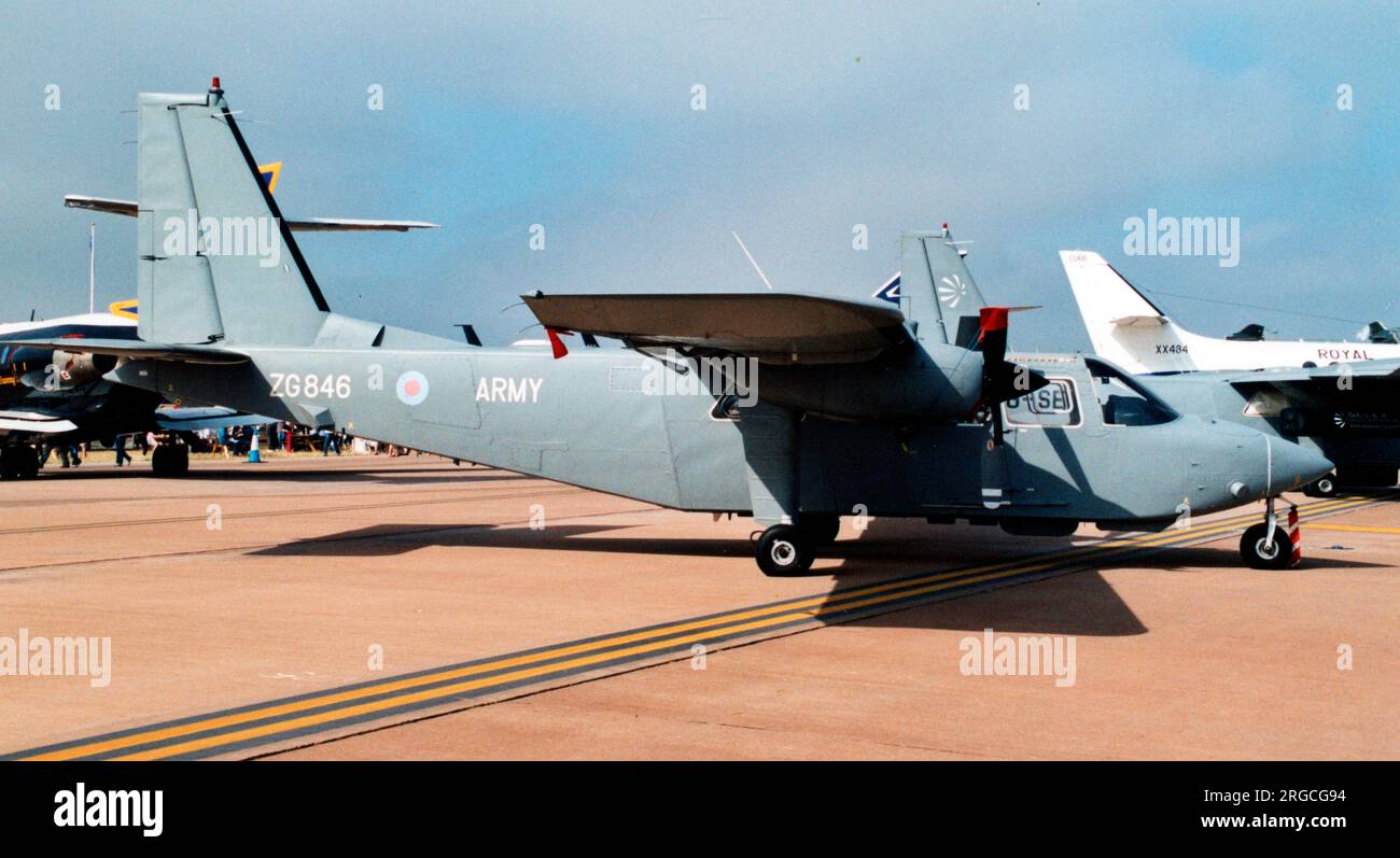 Army Air Corps - Britten-Norman BN-2T-4S Defender AL.1 ZG846 (msn 2195 ...