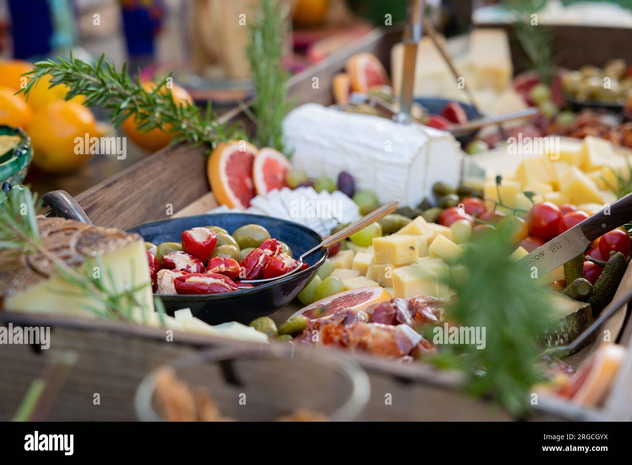 Cheese and Charcuterie Board from a catering service specialized in ...