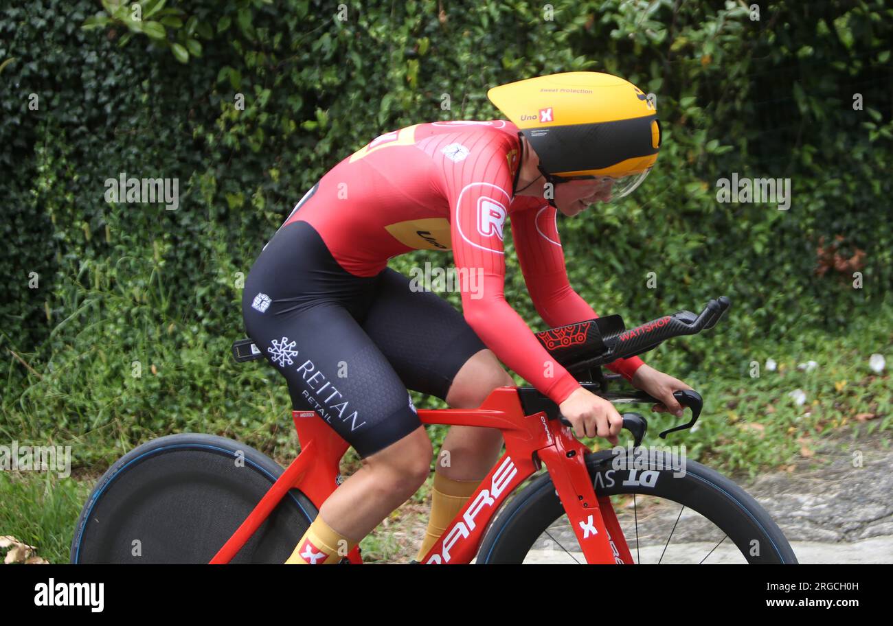 ANDERSEN Susanne of Uno-X Pro Cycling Team during the Tour de France ...