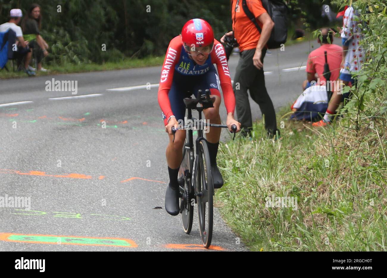 ALONSO Sandra of CERATIZIT-WNT Pro Cycling during the Tour de France ...