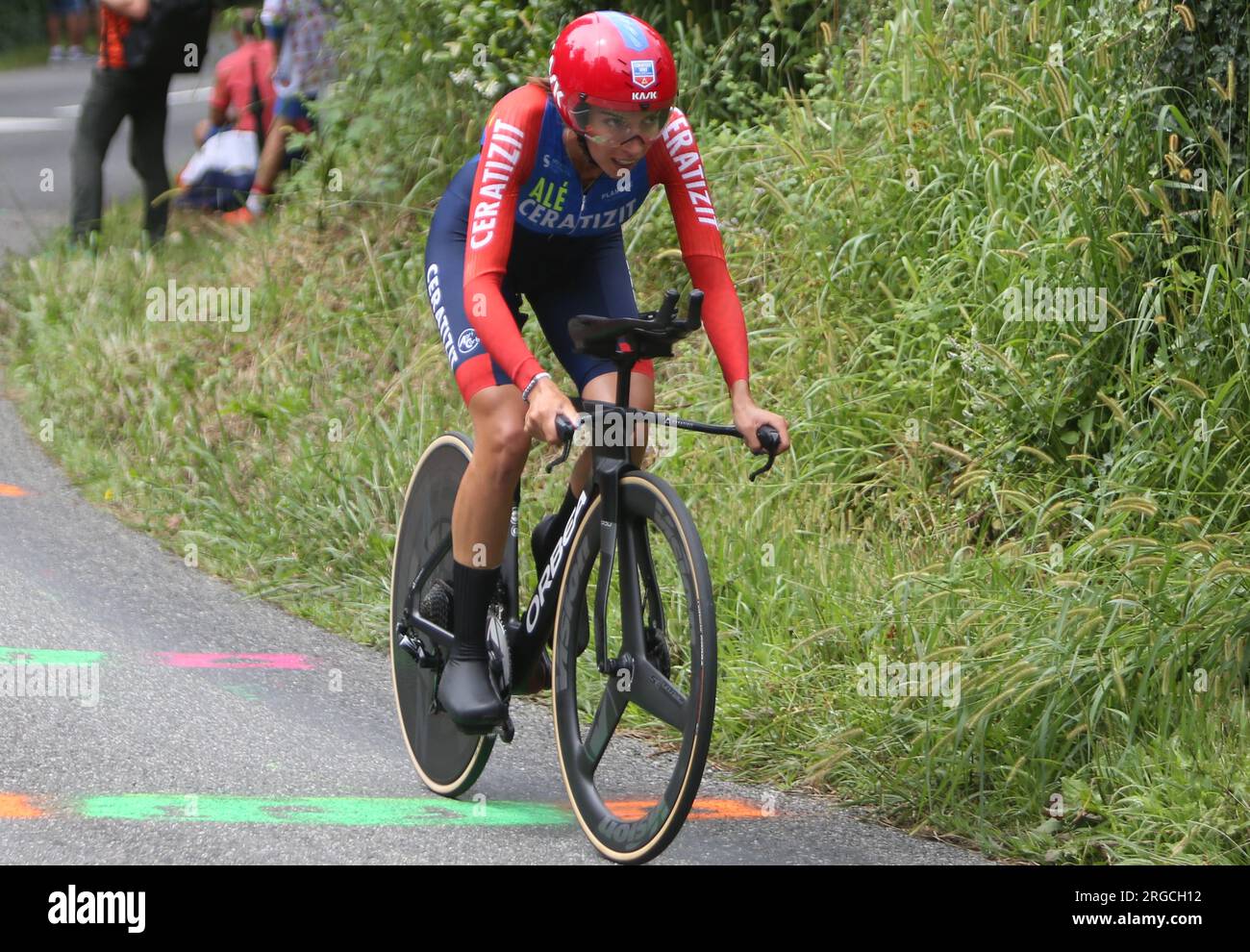 ALONSO Sandra of CERATIZIT-WNT Pro Cycling during the Tour de France ...