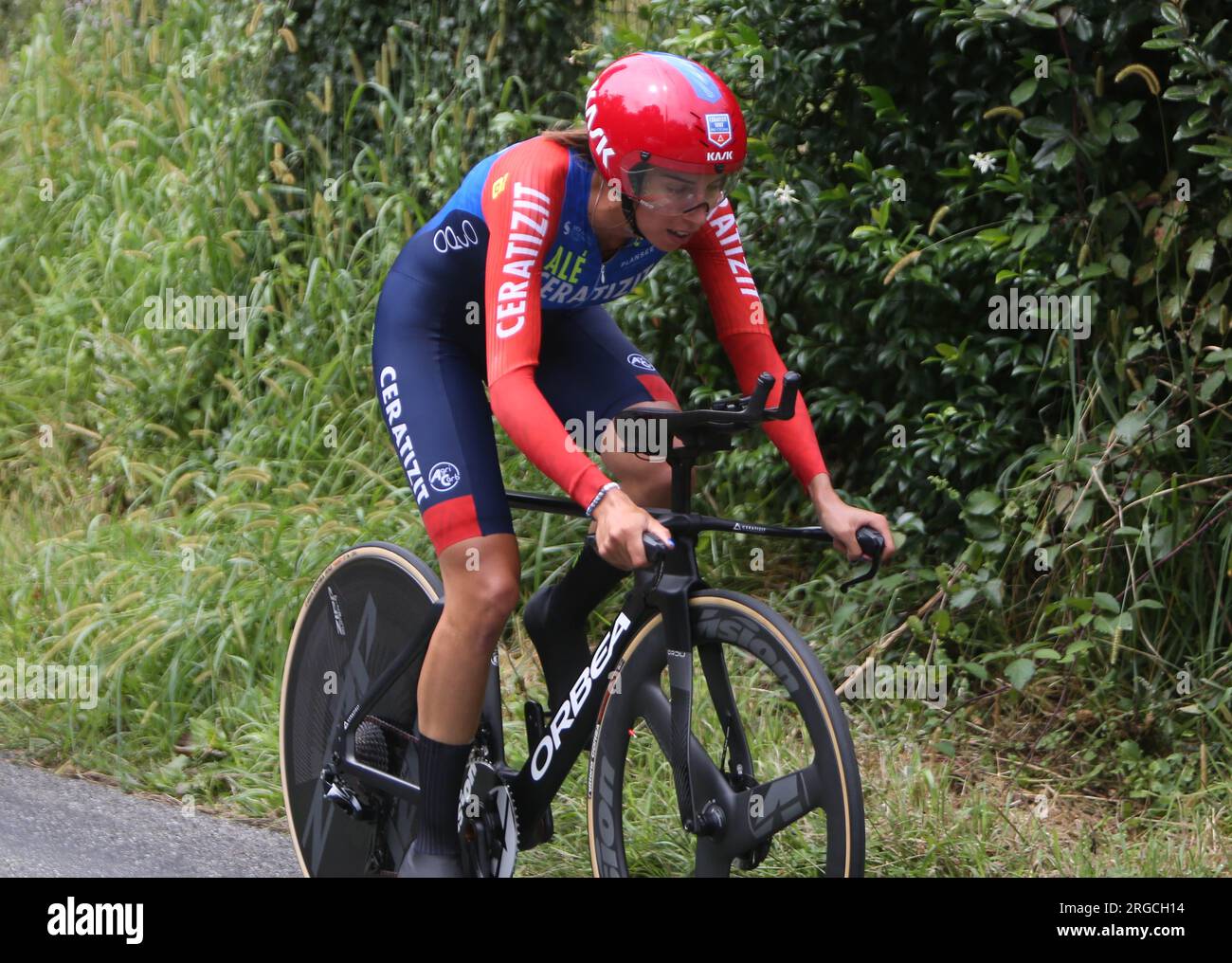 ALONSO Sandra of CERATIZIT-WNT Pro Cycling during the Tour de France ...