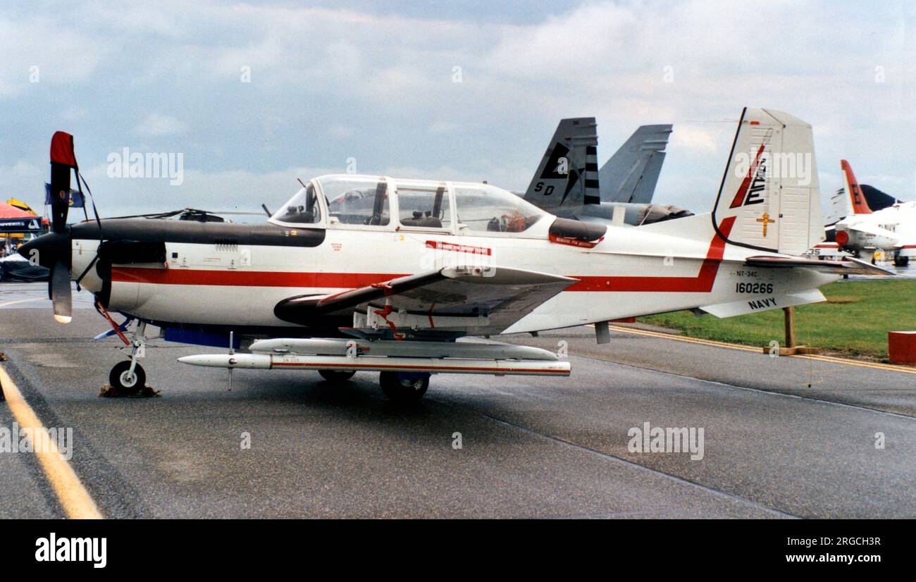 United States Navy - Beechcraft NT-34C Mentor 160266 (msn GL-2), of the ...