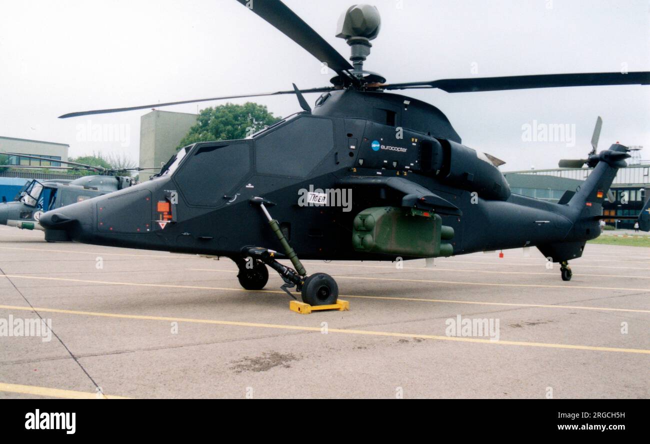 Eurocopter Tiger mock-up Stock Photo - Alamy