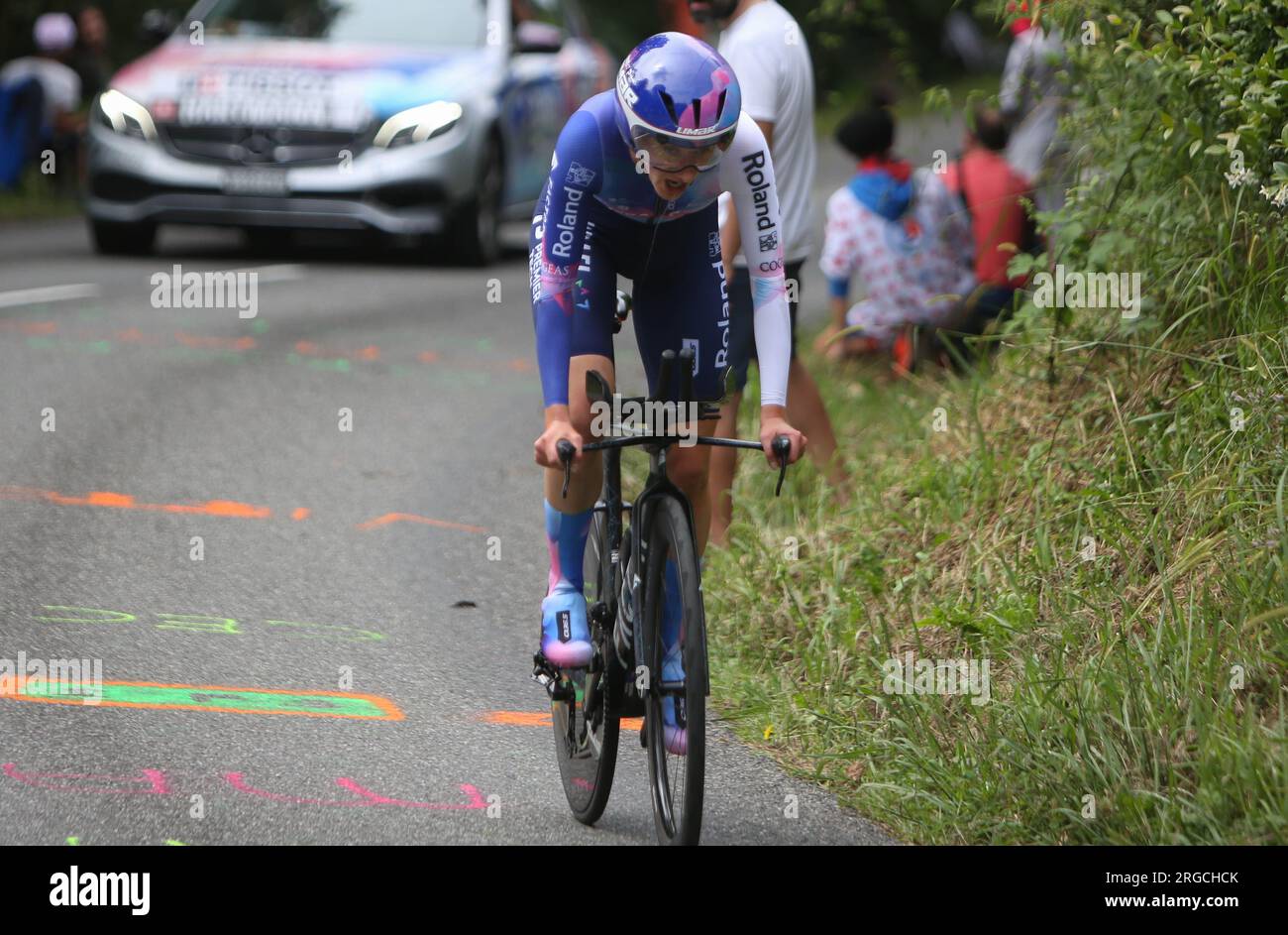 HARTMANN Elena of Israel Premier Tech Roland during the Tour de France ...