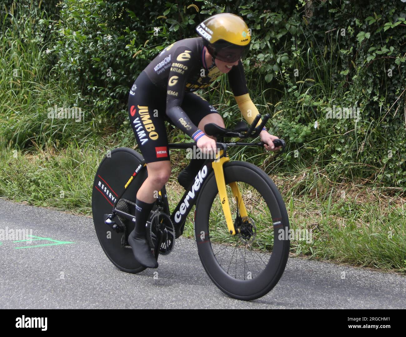 HENDERSON Anna of Team Jumbo-Visma during the Tour de France Femmes ...