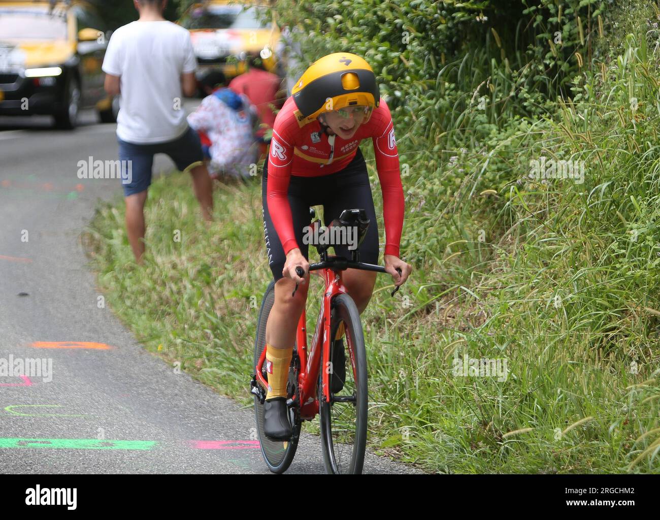LUDWIG Hannah of Uno-X Pro Cycling Team during the Tour de France ...