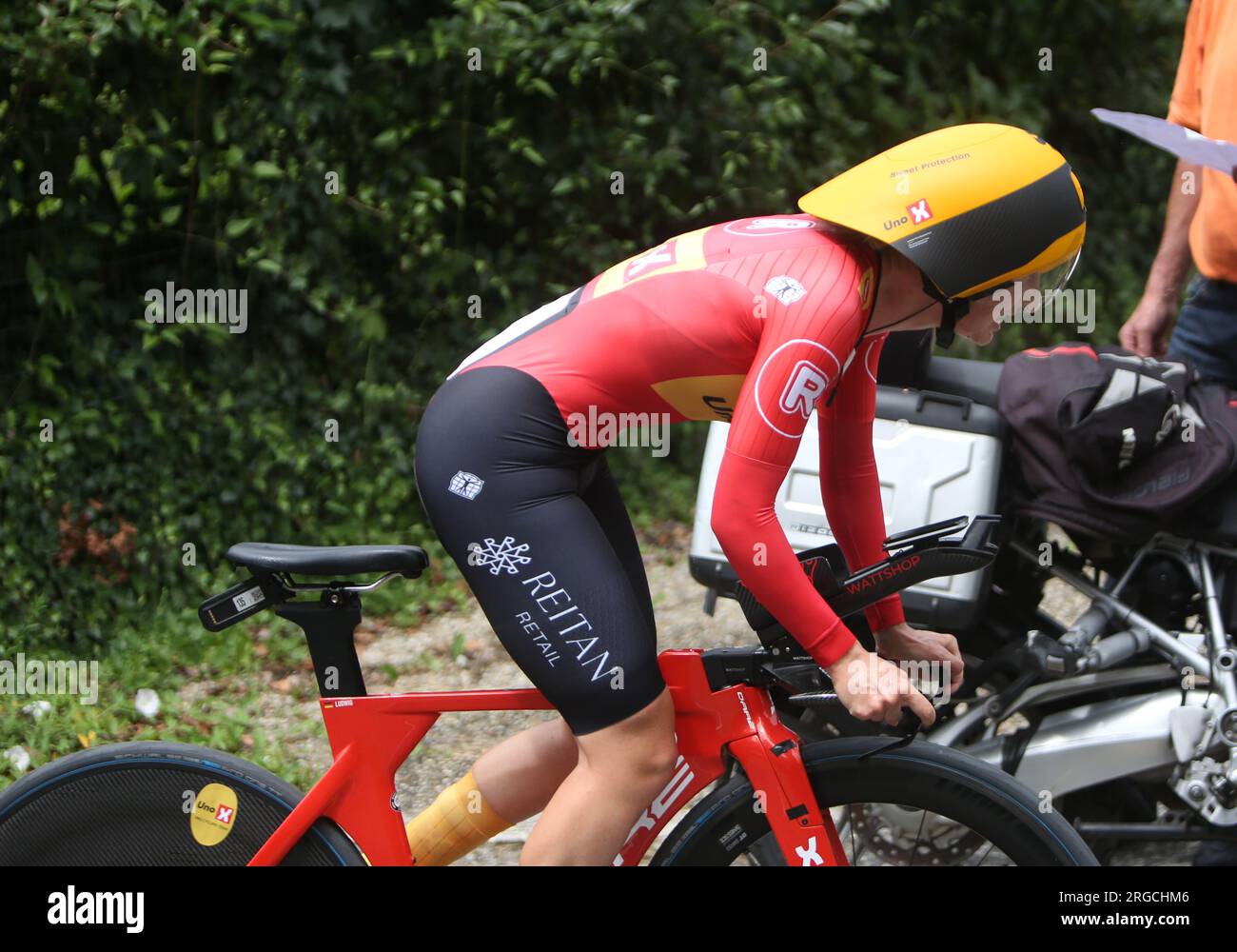 LUDWIG Hannah of Uno-X Pro Cycling Team during the Tour de France ...