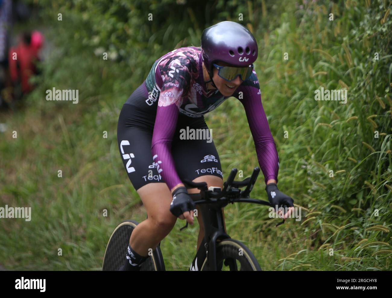 TON Quinty of Liv Racing TeqFind during the Tour de France Femmes avec ...