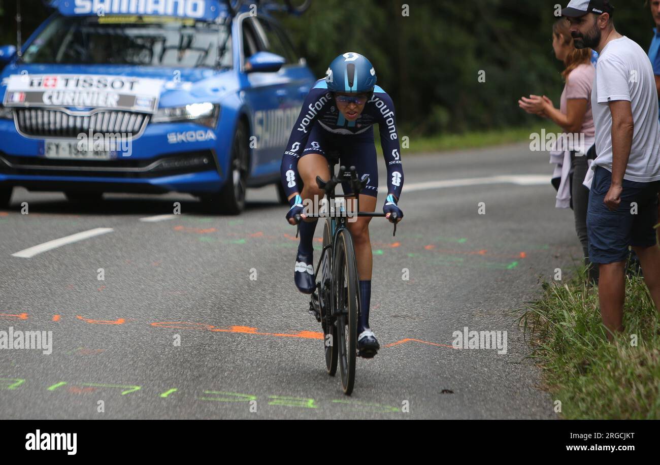 CURINIER Léa of Team dsm-firmenich during the Tour de France Femmes ...