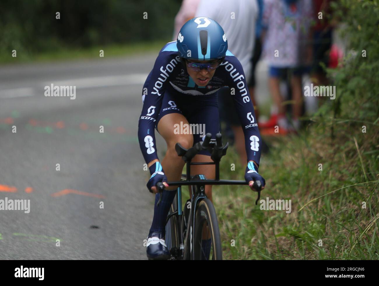 CURINIER Léa of Team dsm-firmenich during the Tour de France Femmes ...