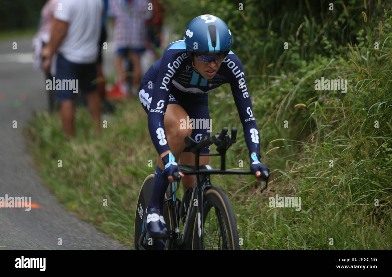 CURINIER Léa of Team dsm-firmenich during the Tour de France Femmes ...