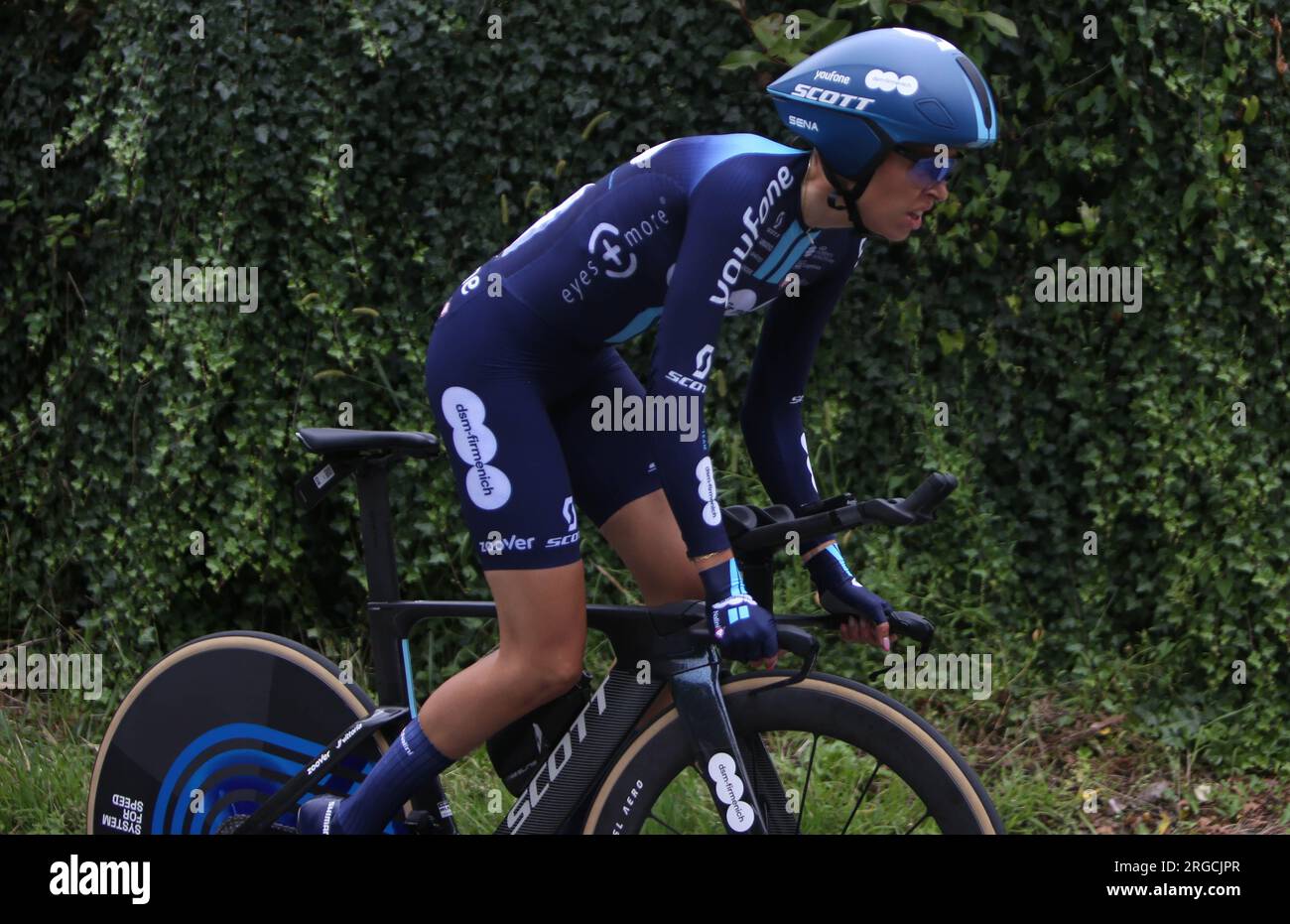 CURINIER Léa of Team dsm-firmenich during the Tour de France Femmes ...