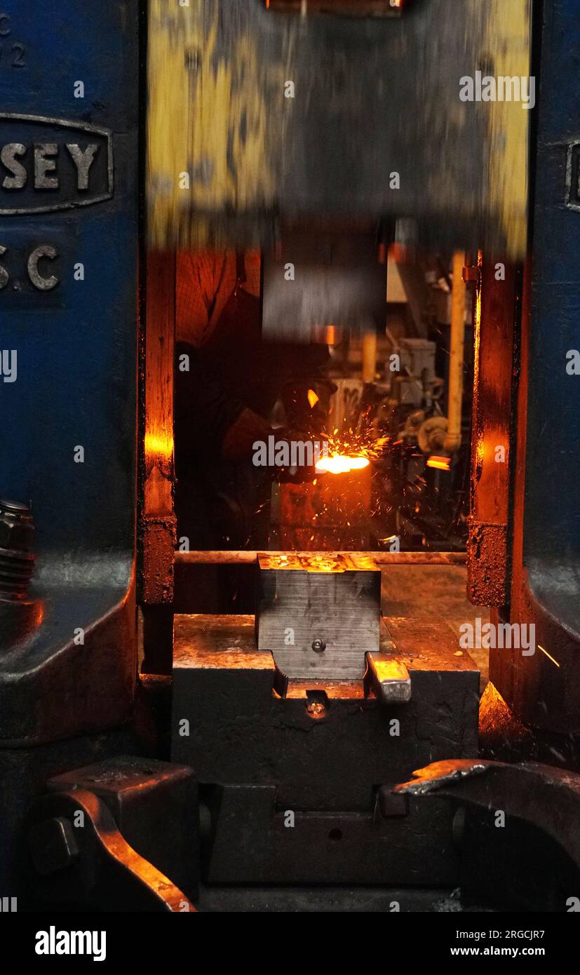 Traditional drop forge factory Dudley West Midlands Stock Photo - Alamy