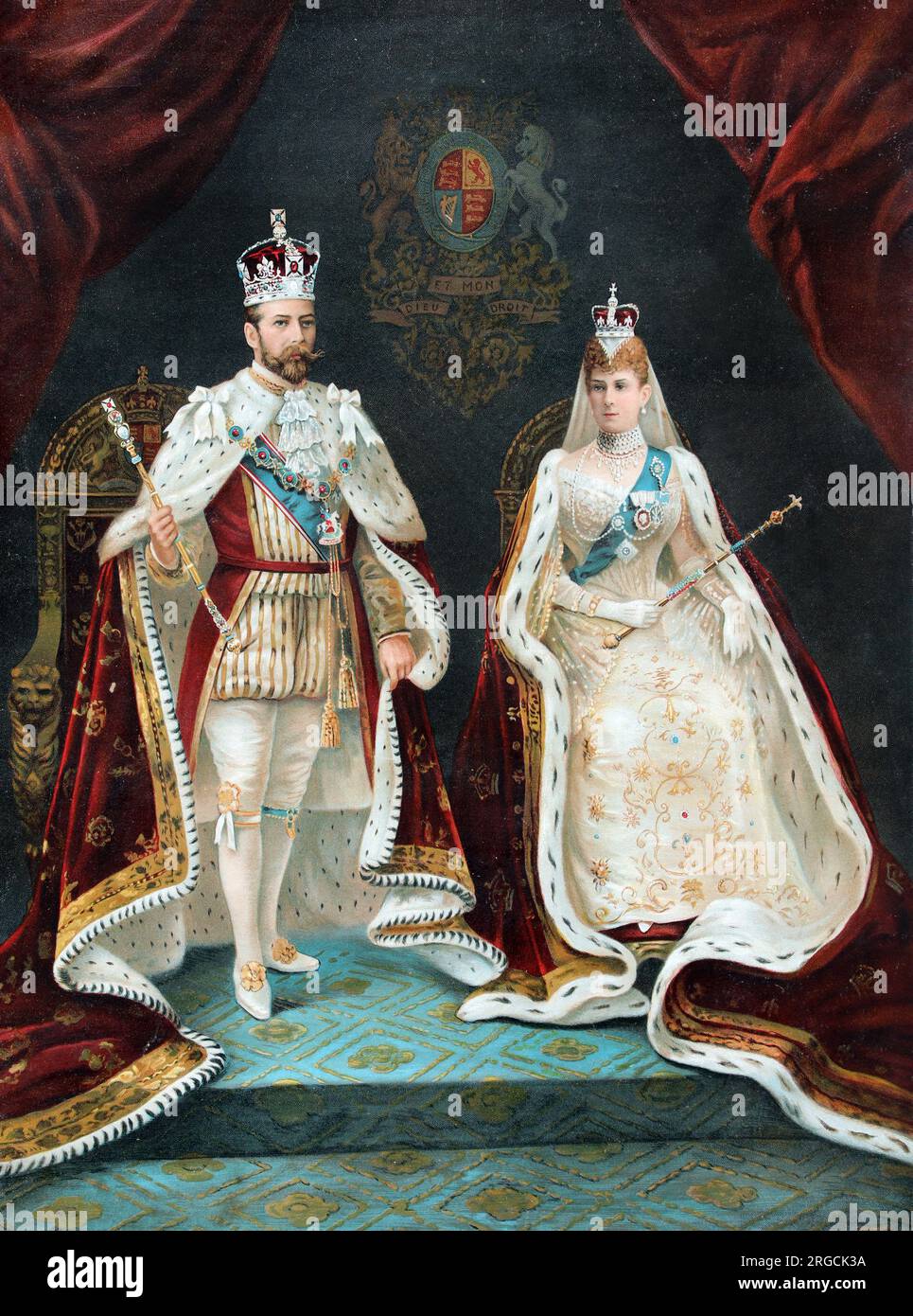 Coronation Of King George V And Queen Mary Unofficial