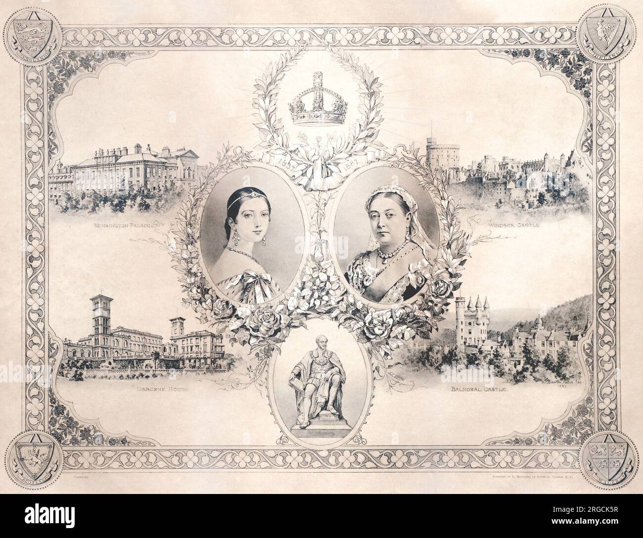 Queen Victoria's Golden Jubilee - Kensington Palace, Windsor Castle ...