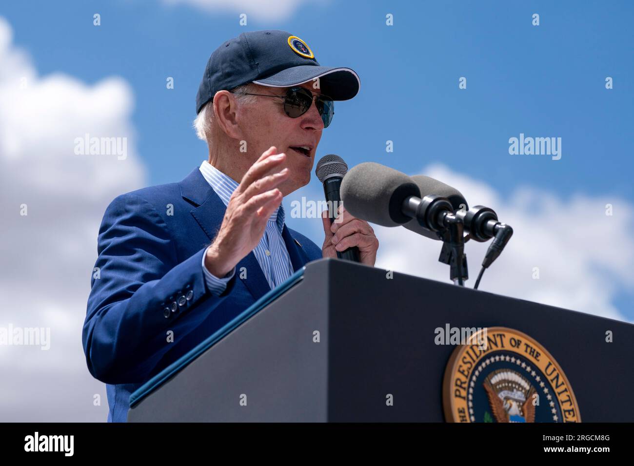President Joe Biden speaks before signing a proclamation designating ...