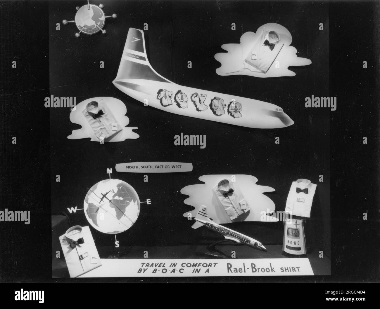 Window display in Liverpool Department store, Owen Owen, for Rael-Brook ...