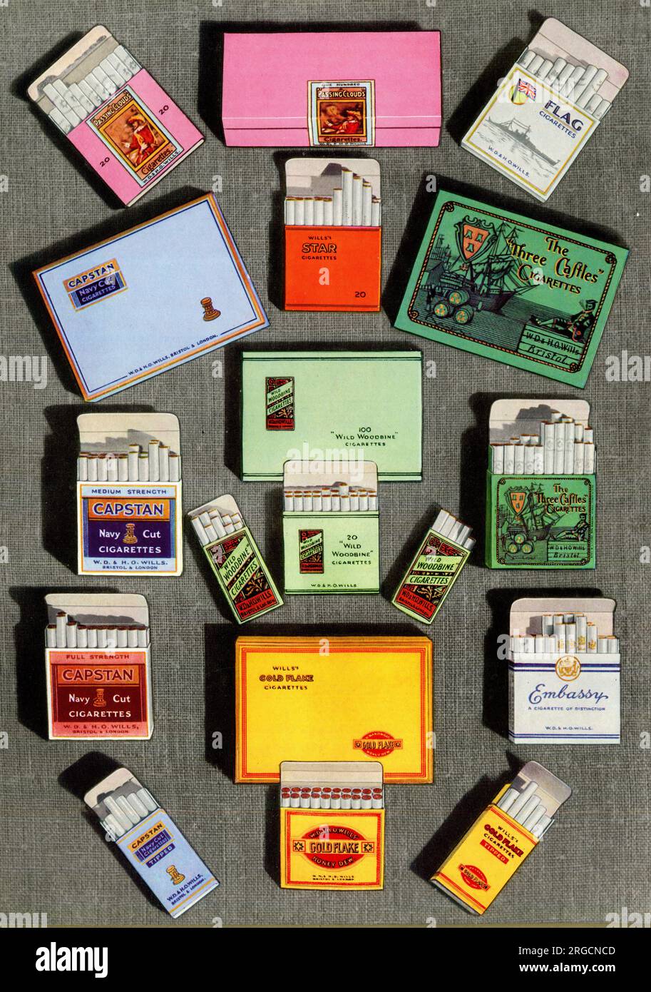 Cigarette packaging hi-res stock photography and images - Alamy