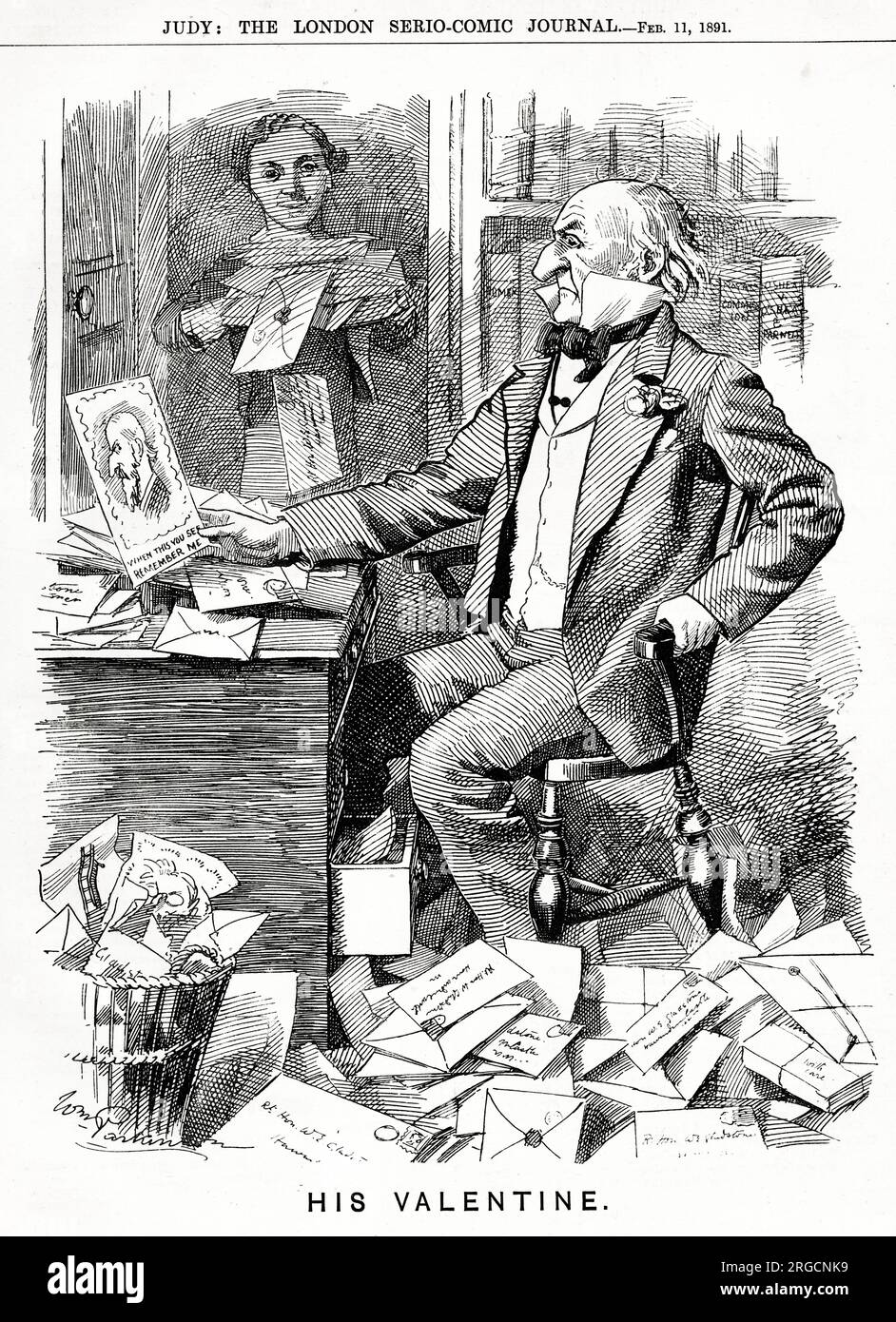 Political cartoon london Cut Out Stock Images & Pictures - Alamy