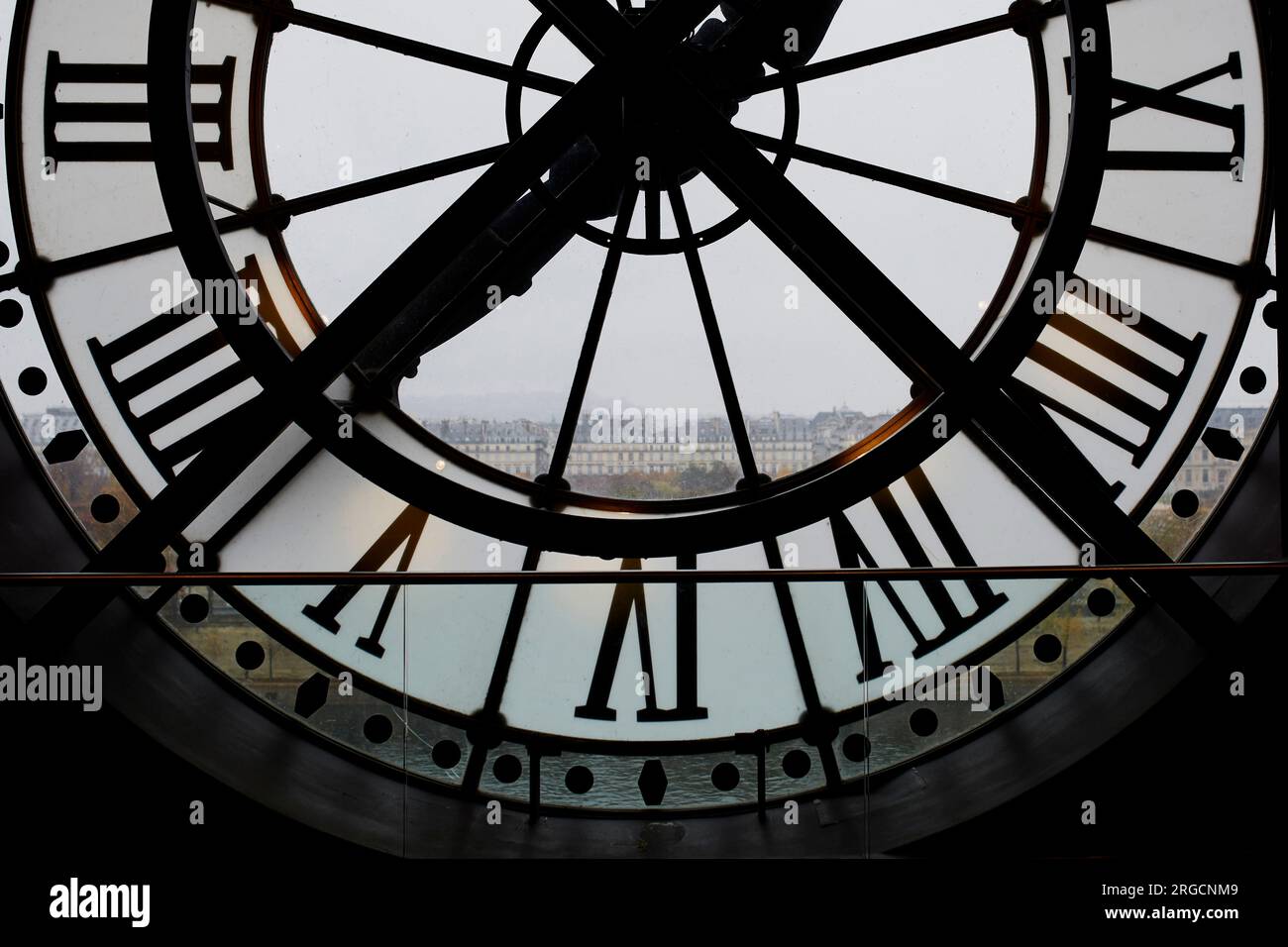 NOVEMBER 13, 2016 - PARIS: Famous clock in the Orsay Museum, Paris ...