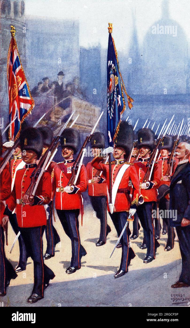 Royal fusiliers city of london regiment hi-res stock photography and images - Alamy