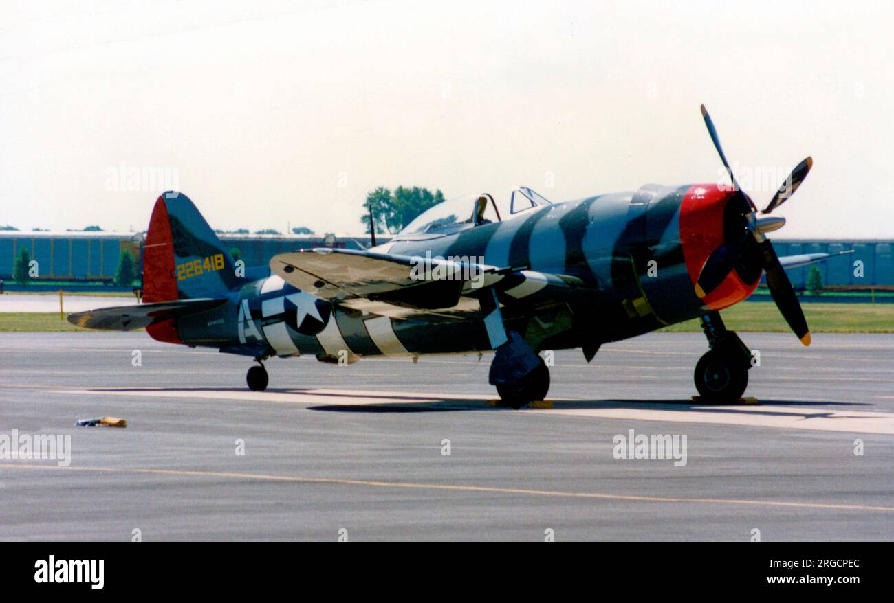 Republic p 47n thunderbolt aircraft hi-res stock photography and images ...
