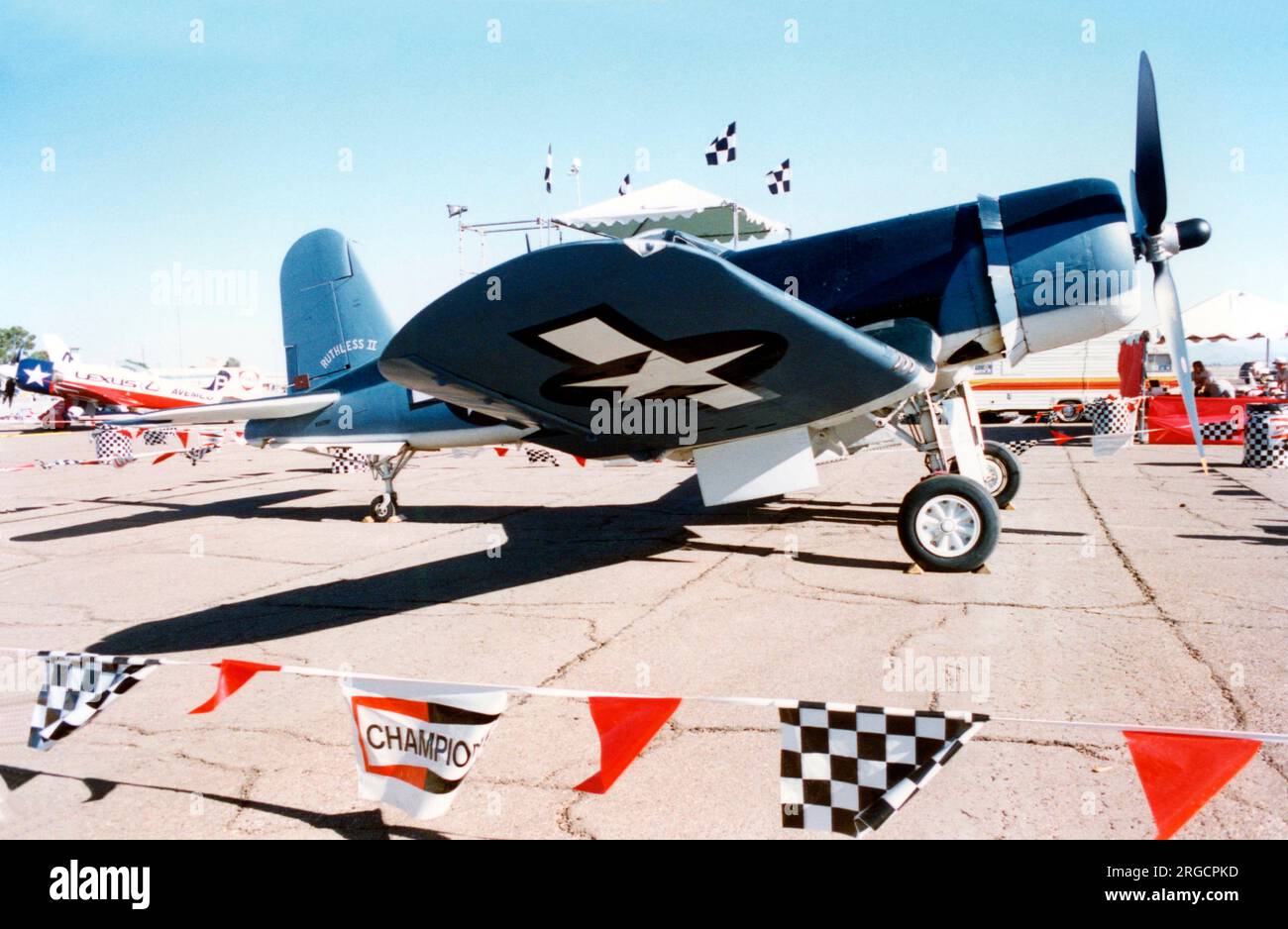 Goodyear FG-1D Corsair N67HP / 92095 'Ruthless II' (msn 3356), of the ...