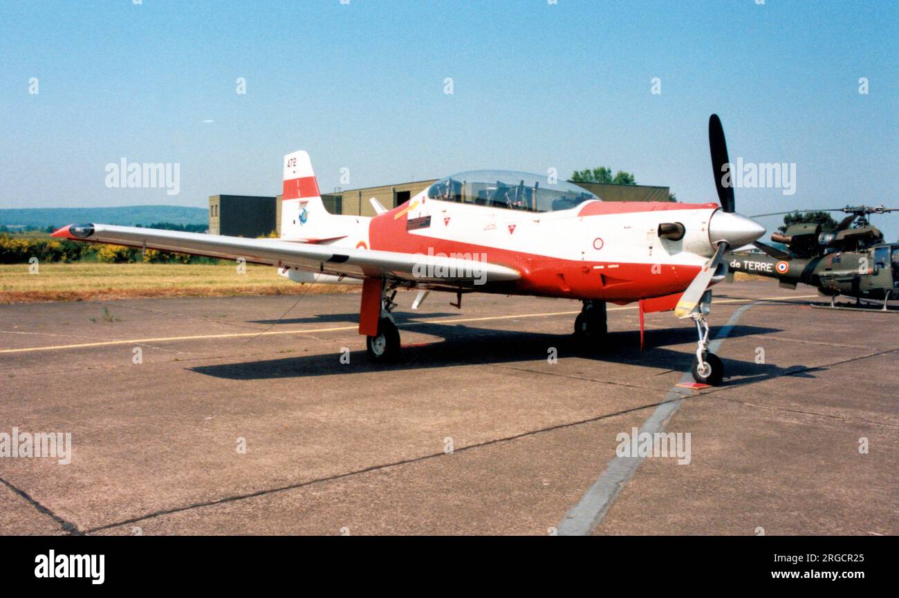 Armee de l'Air - Embraer EMB-312 Tucano 472 / 312-JQ (msn 312472), of ...