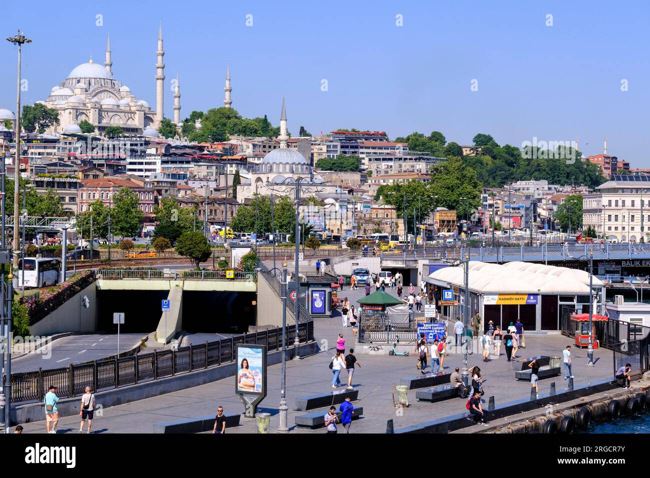Istanbul, Turkey, Türkiye. Suleymaniye Mosque, Mosque of Suleyman the ...