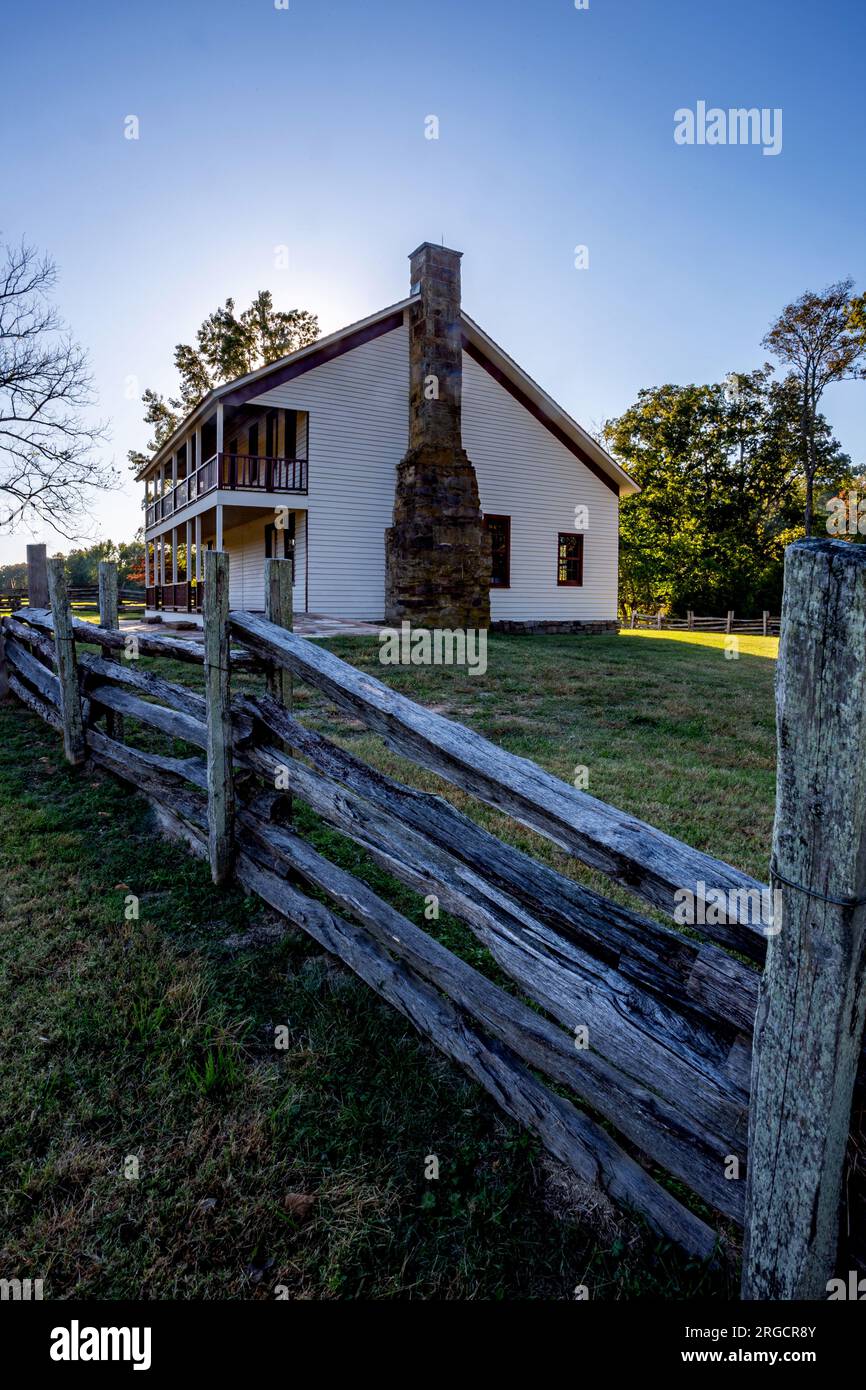 Pea Ridge National Battlefield in Pea Ridge, Arkansas Stock Photo - Alamy