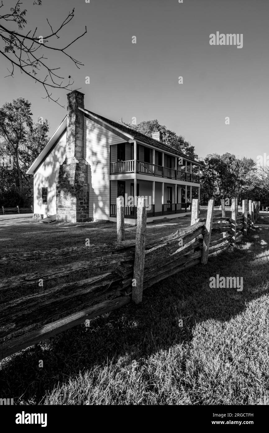 Pea Ridge National Battlefield in Pea Ridge, Arkansas Stock Photo - Alamy
