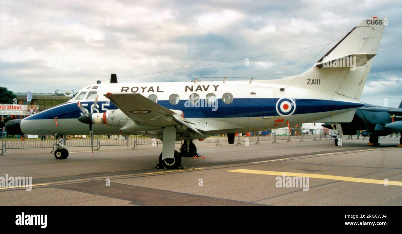 Royal Navy - Scottish Aviation Jetstream T.2 ZA111 / 65 (msn 211 P/N 10 ...