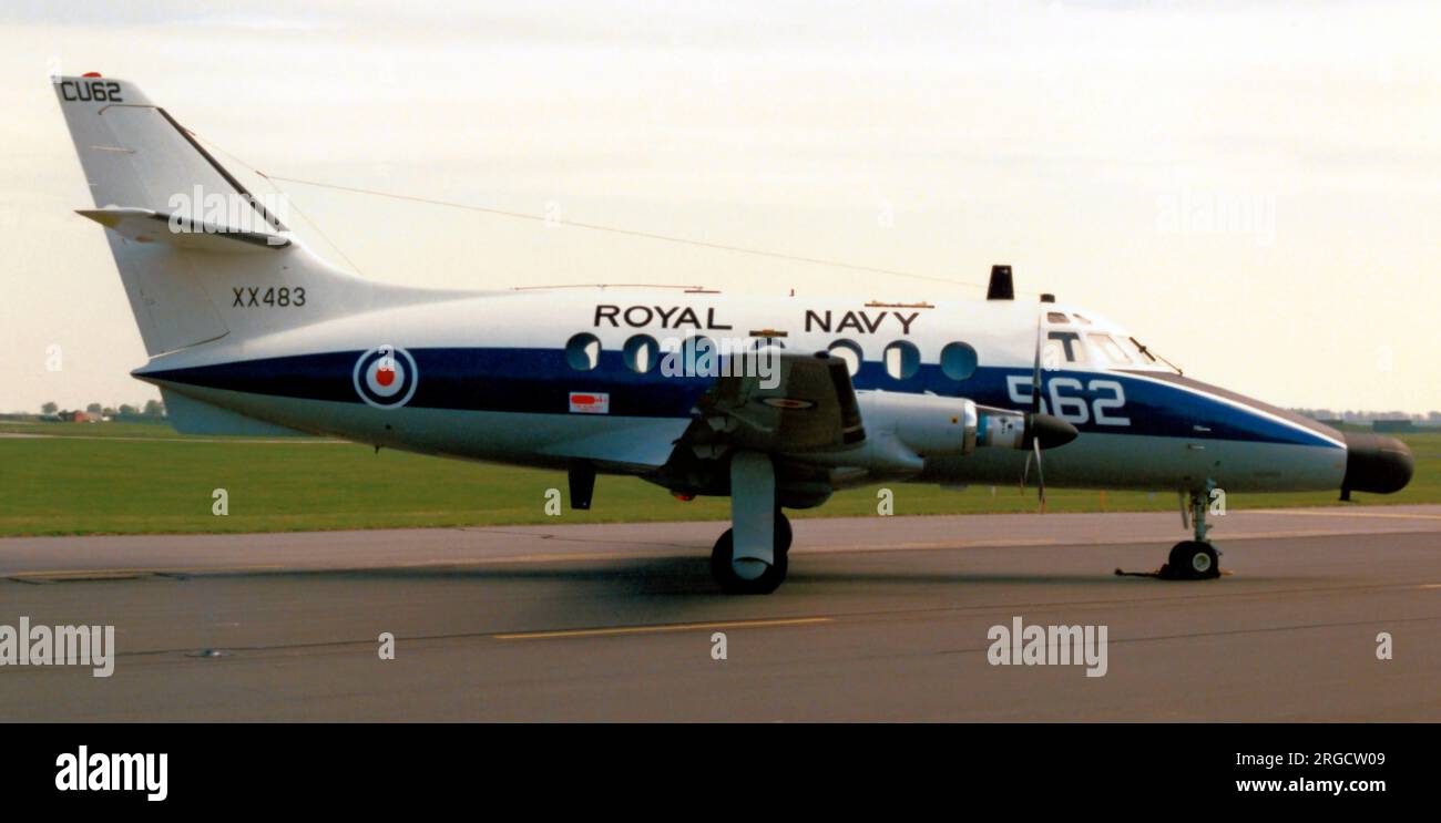 Royal Navy - Scottish Aviation Jetstream T.2 XX483 / 62 (msn 264 P/N 56 ...