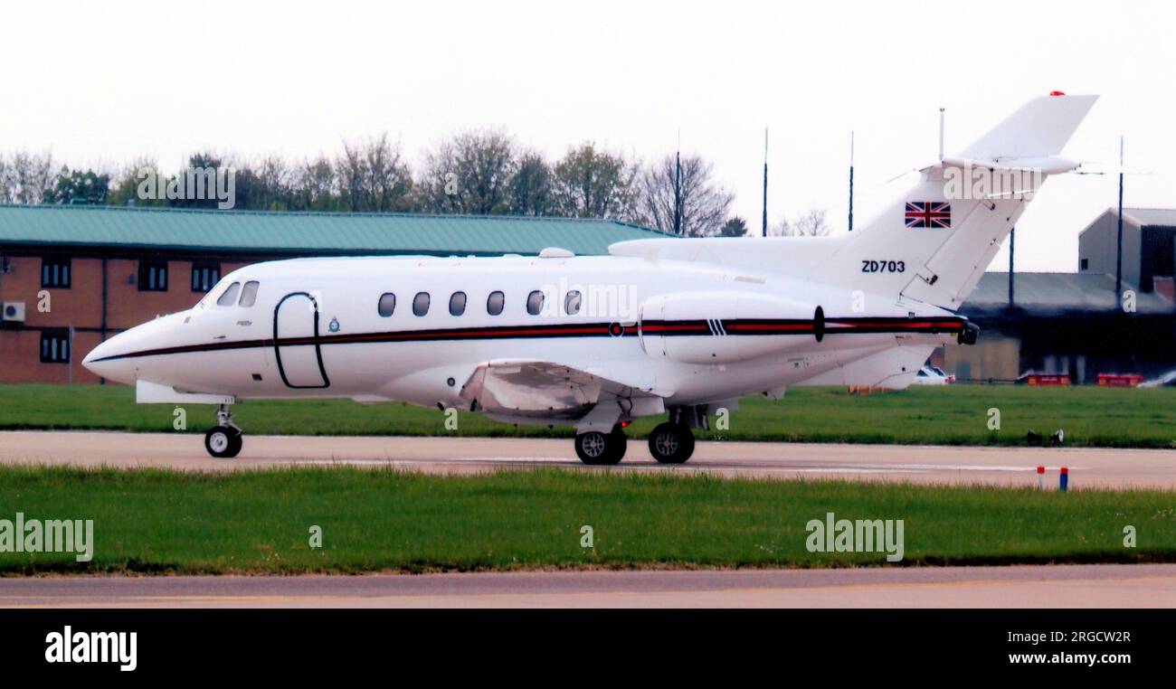 Royal Air Force - Hawker Siddeley HS.125 CC.3 ZD703 (msn 257183), of No ...