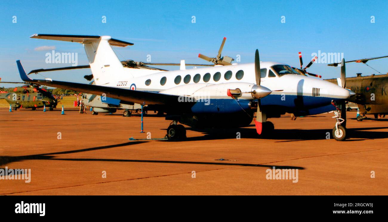 Royal Navy - Beech 350 Avenger T.1 ZZ503 (msn FL-633, ex N6433F, ex G ...