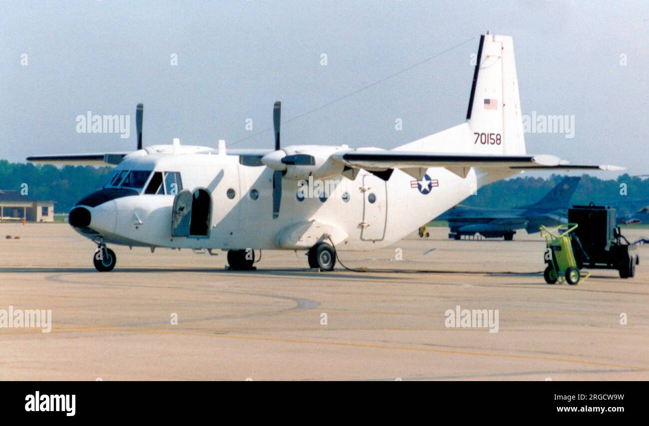 CASA 212 87-0158 (MSN 320, ex N214TA), of the 427th SOS at Pope AFB ...