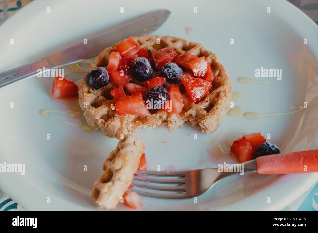 Waffle brunch hi-res stock photography and images - Alamy