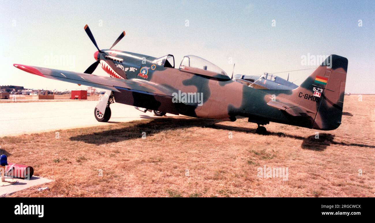 North American P-51 Cavalier Mustang C-GMUS 'What's Up Doc' (msn 67 ...