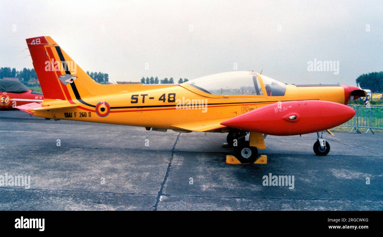 Force aerienne belge - Siai-Marchetti SF.260M ST-48 (msn 846). (Force ...