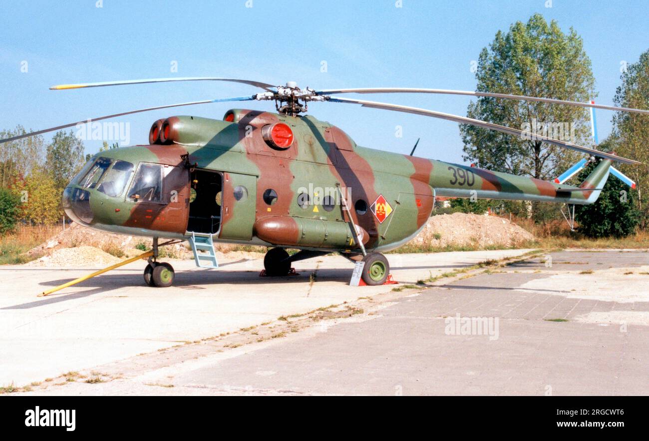 Luftstreitkrafte - Mil Mi-8T 390, a former East German Air force ...