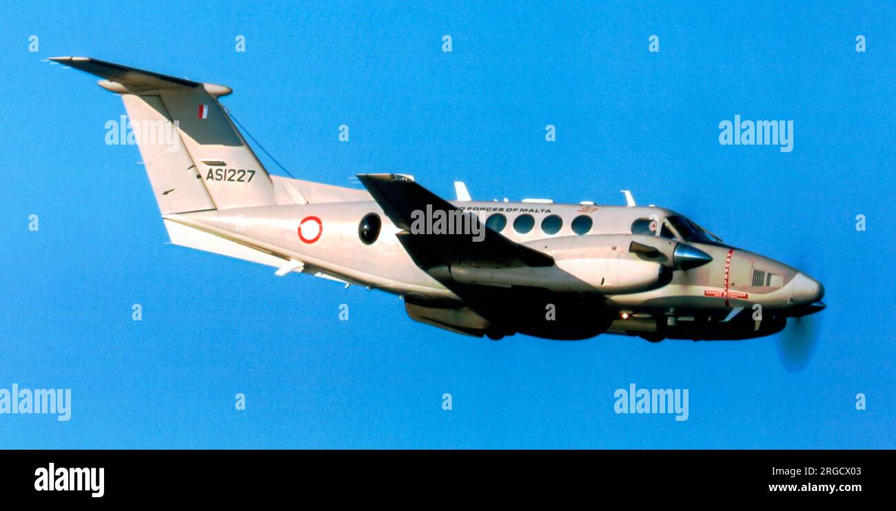 Armed Forces of Malta Air Wing - Beech Super King Air B200MPA AS1127 ...