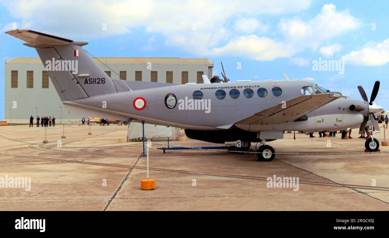 Armed Forces of Malta Air Wing - Beech B200 Super King Air AS1226 (msn ...