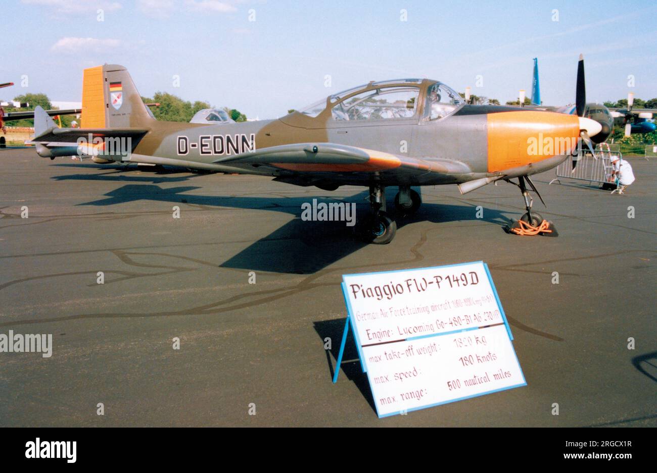 Piaggio-Focke Wulf FWP.149D D-EDNN (msn 173), at Boscombe Down for the ...