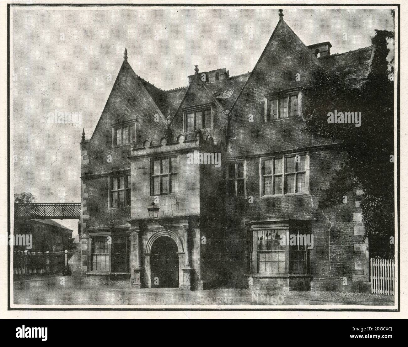 Red Hall, Bourne, Lincolnshire, where the Gunpowder Plot was hatched ...